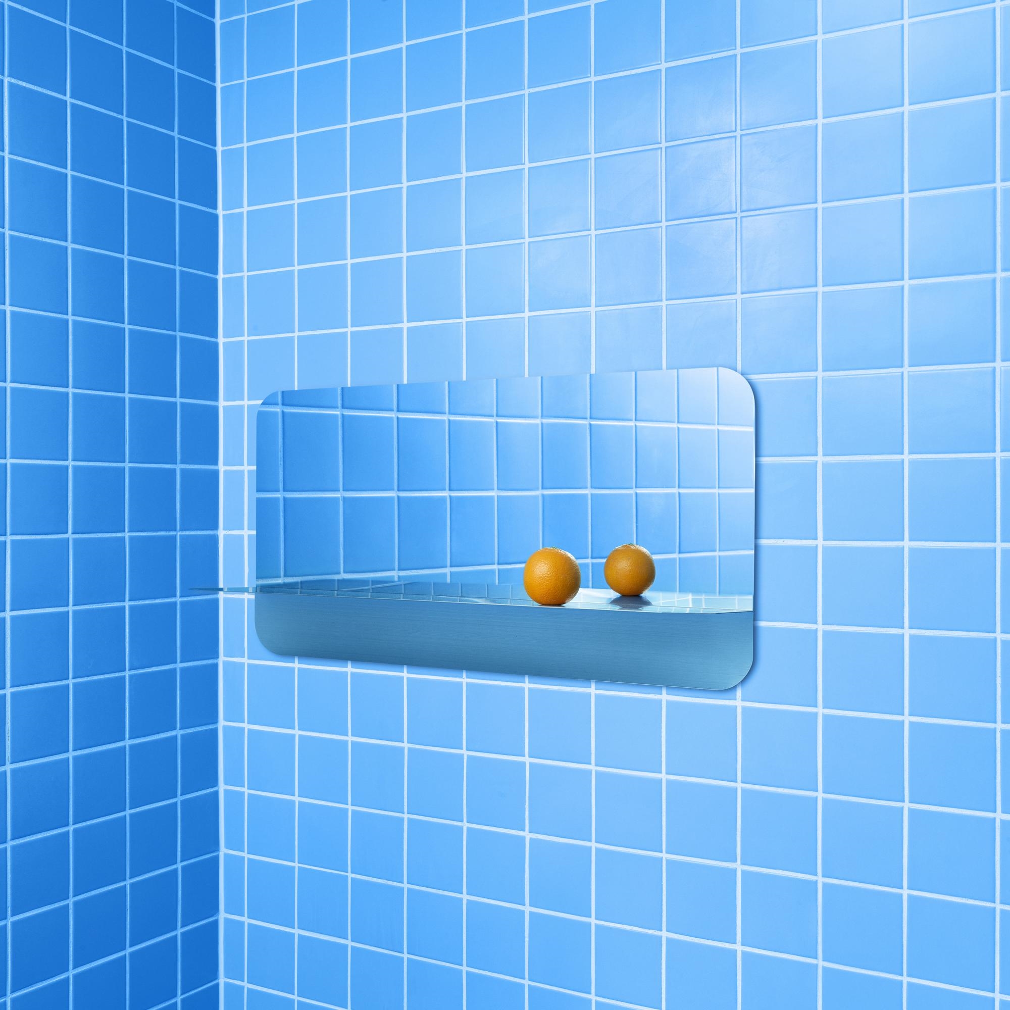 Normann Copenhagen Horizon Mirror Horizontal Steel | AndLight