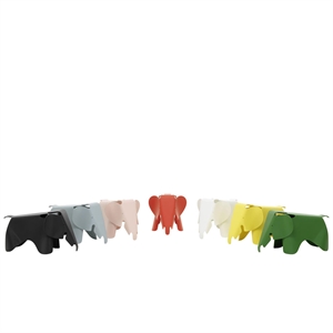 Eames Elephant Stool Large Poppy Red from Vitra - Free Shipping!