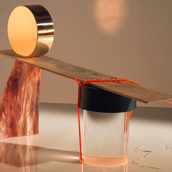 Last Order Table Lamp in Satin Copper From Flos | AndLight