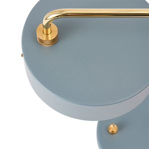 Made By Hand Petite Machine Table Lamp 01 Grey | AndLight