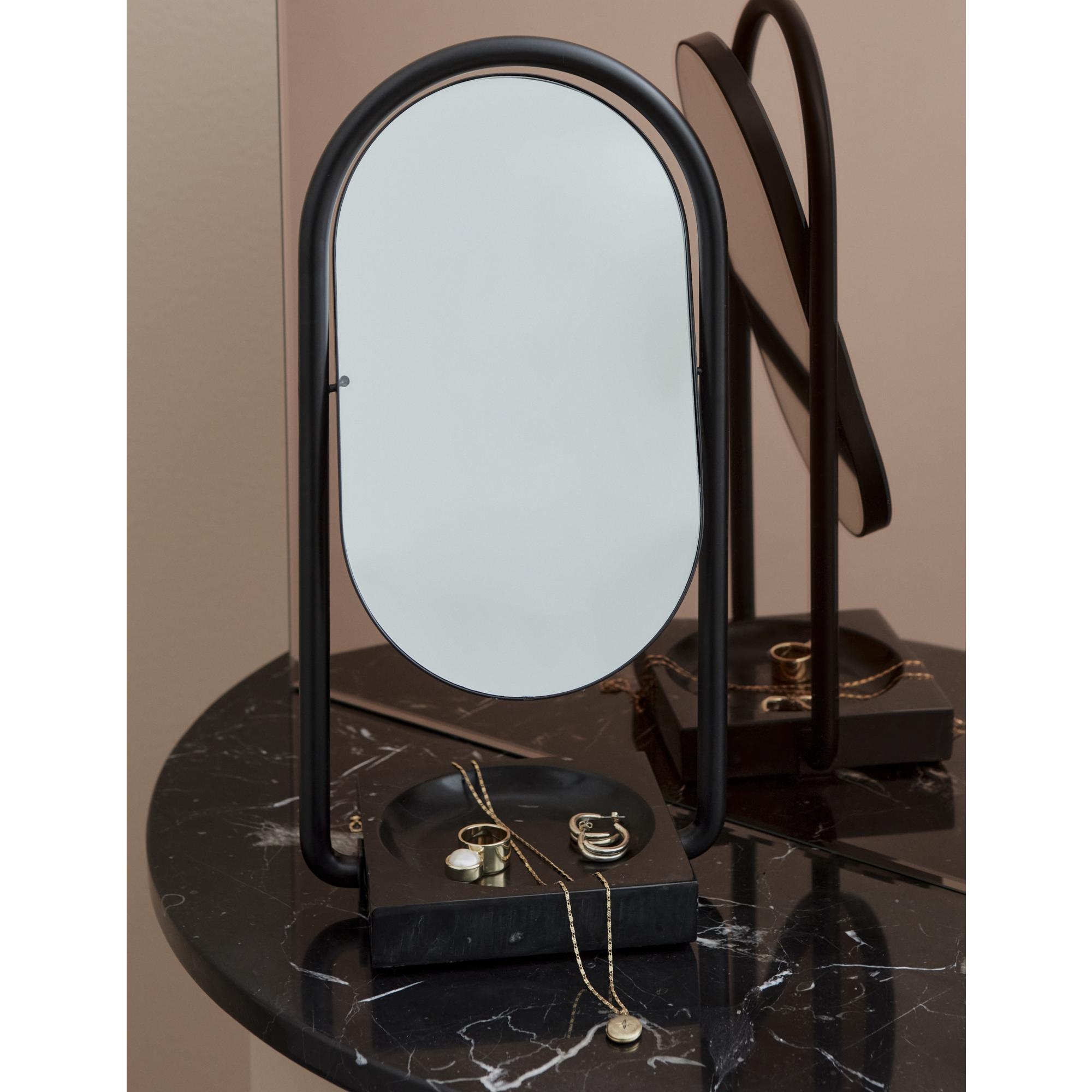 AYTM ANGUI Table mirror Black