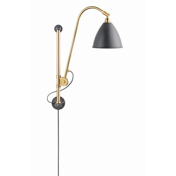 Bestlite BL5 Wall Light Grey & Brass - Free Shipping!