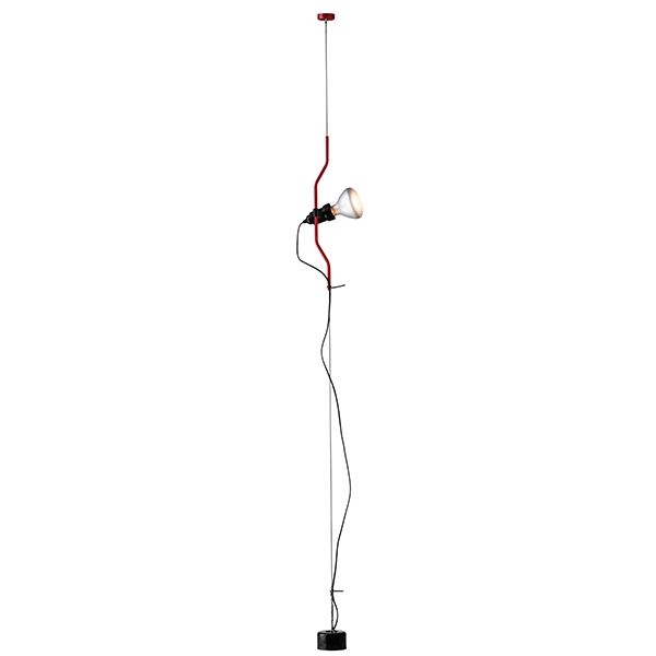 Flos Parentesi D Floor Lamp Red - Free Shipping!