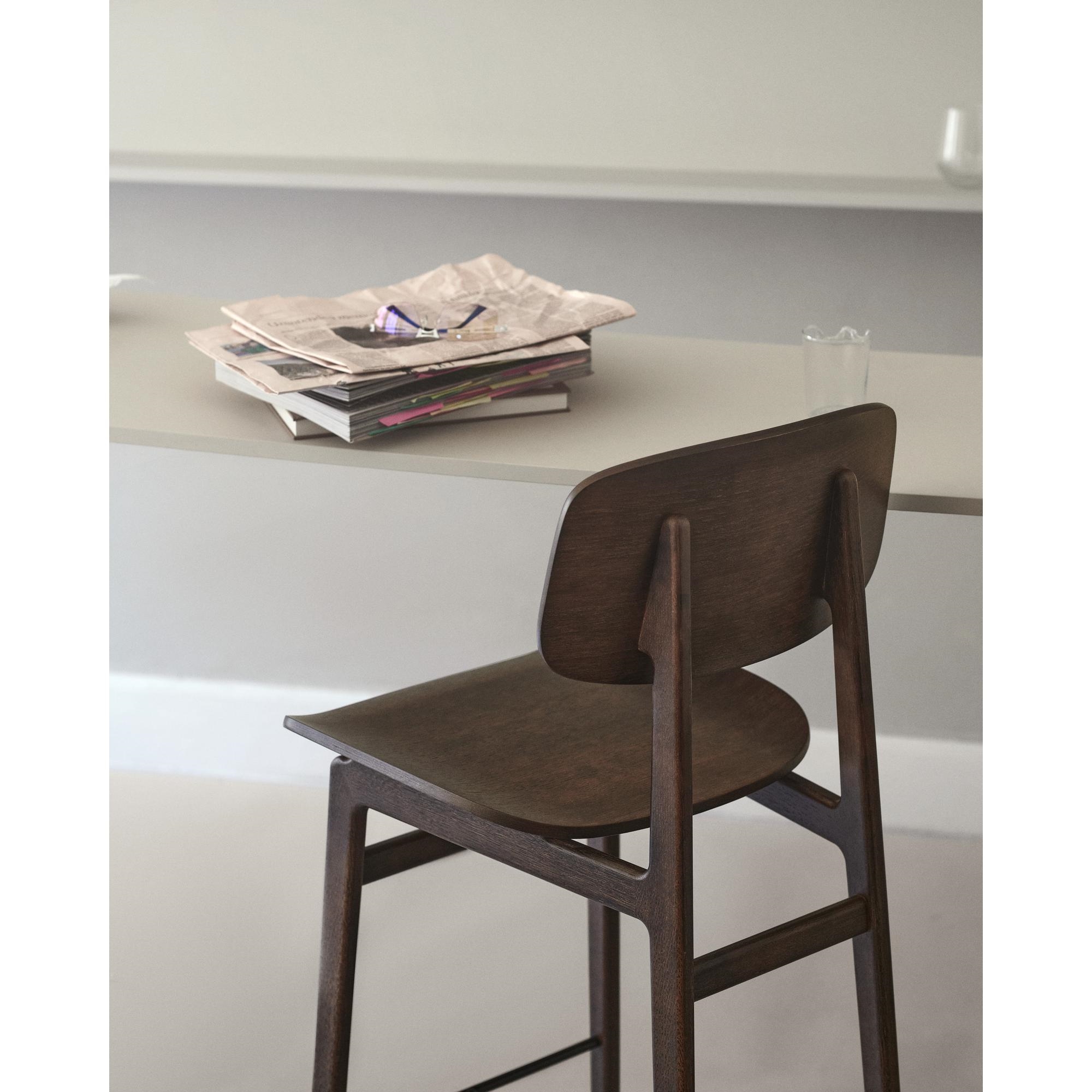 NORR11 NY11 Bar Stool H65 cm Black