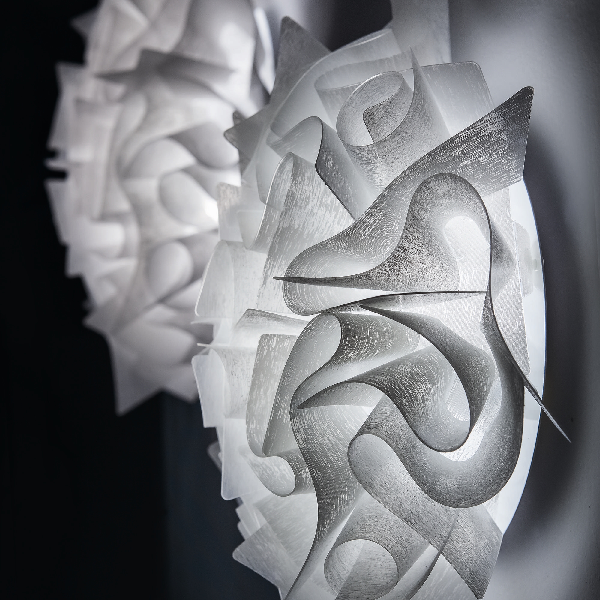 SLAMP Veli Wall/ Ceiling Light Medium Couture