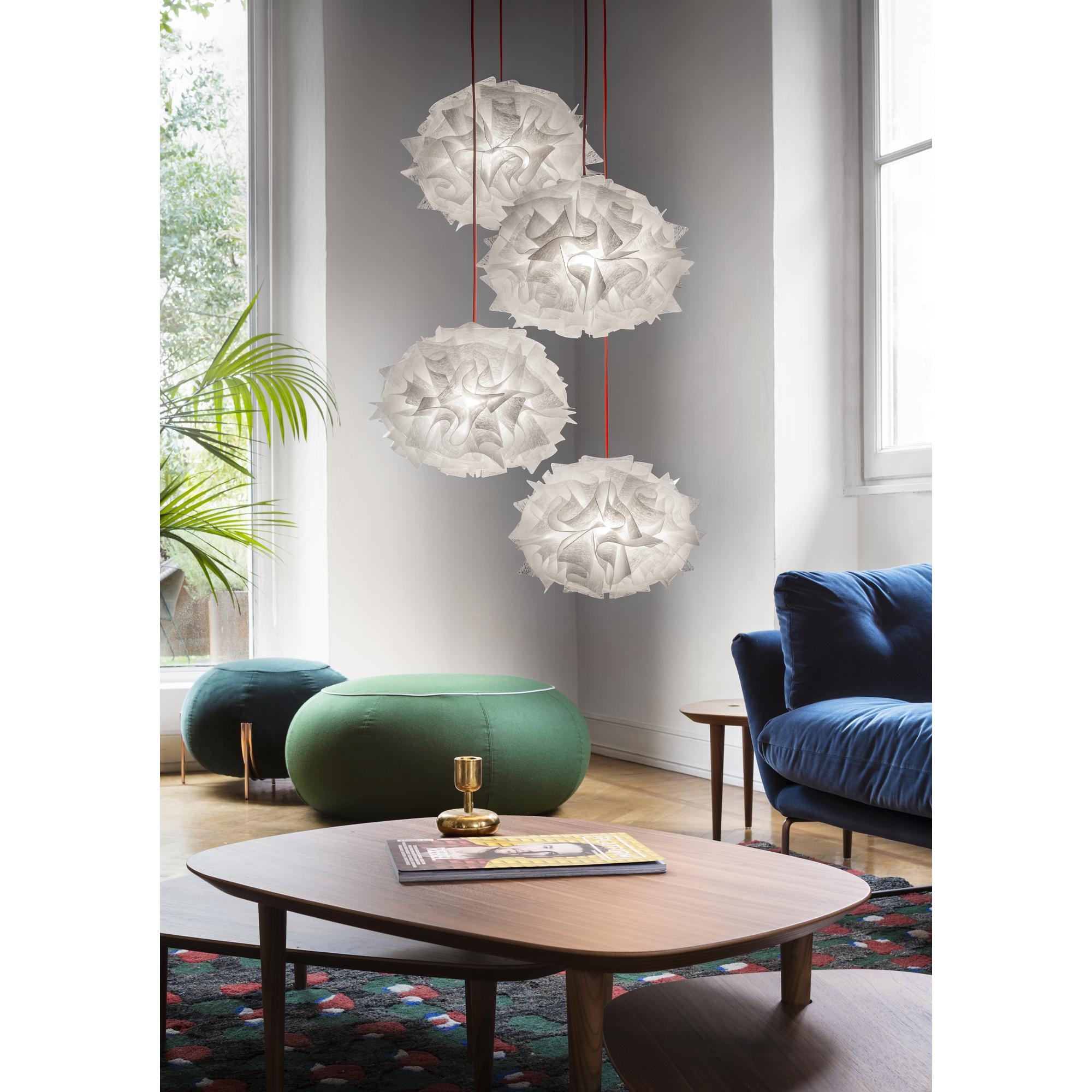 SLAMP Veli Mini Quartet Pendant Couture/ Red Wire